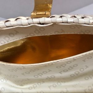 Rodo | Bags | Rodo Italian Made Hard Rattan Shoulder Bag | Poshmark